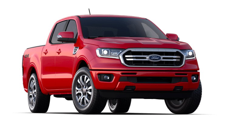 2021 Ford Ranger Lariat Race Red, 2.3L EcoBoost® Engine with Auto Start ...